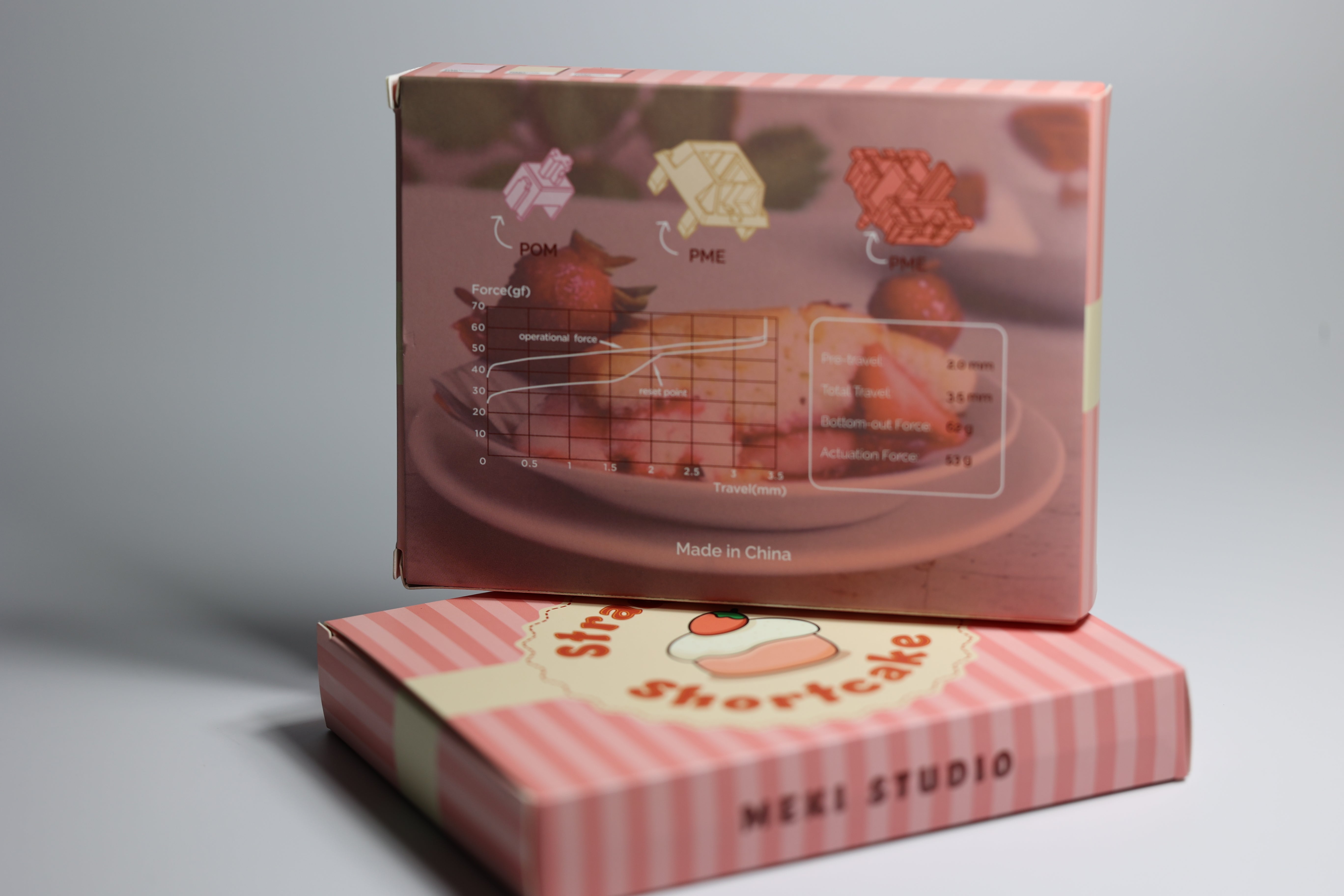 Strawberry Shortcake Linear Switch (35pcs) – meki